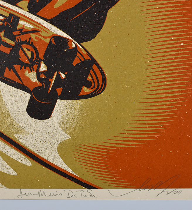 Shepard Fairey (Obey) - Jim Muir print - Artwork - Print