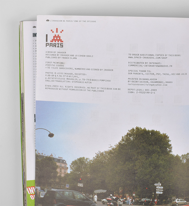 Invader - L'invasion de Paris: Livre 01 La genèse - Book