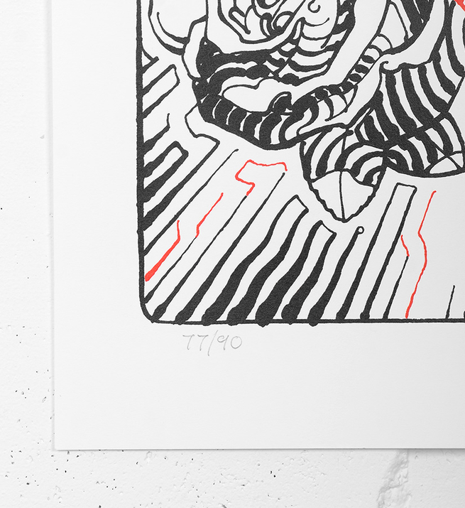El Mac - Amor y Arte • Artwork • Screen print
