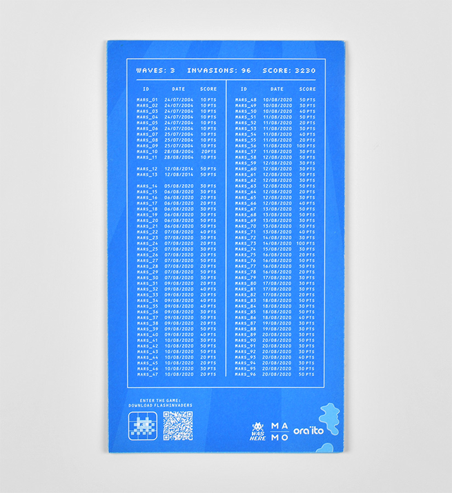 Invader - Invasion planète Marseille - Map made in 2020