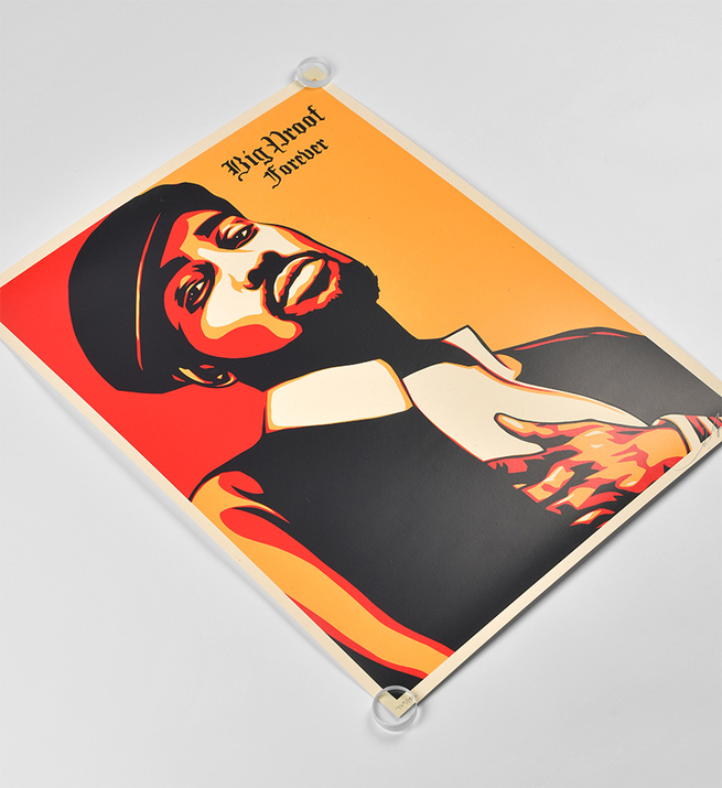 Shepard Fairey (Obey) - Big proof forever - Artwork - Print